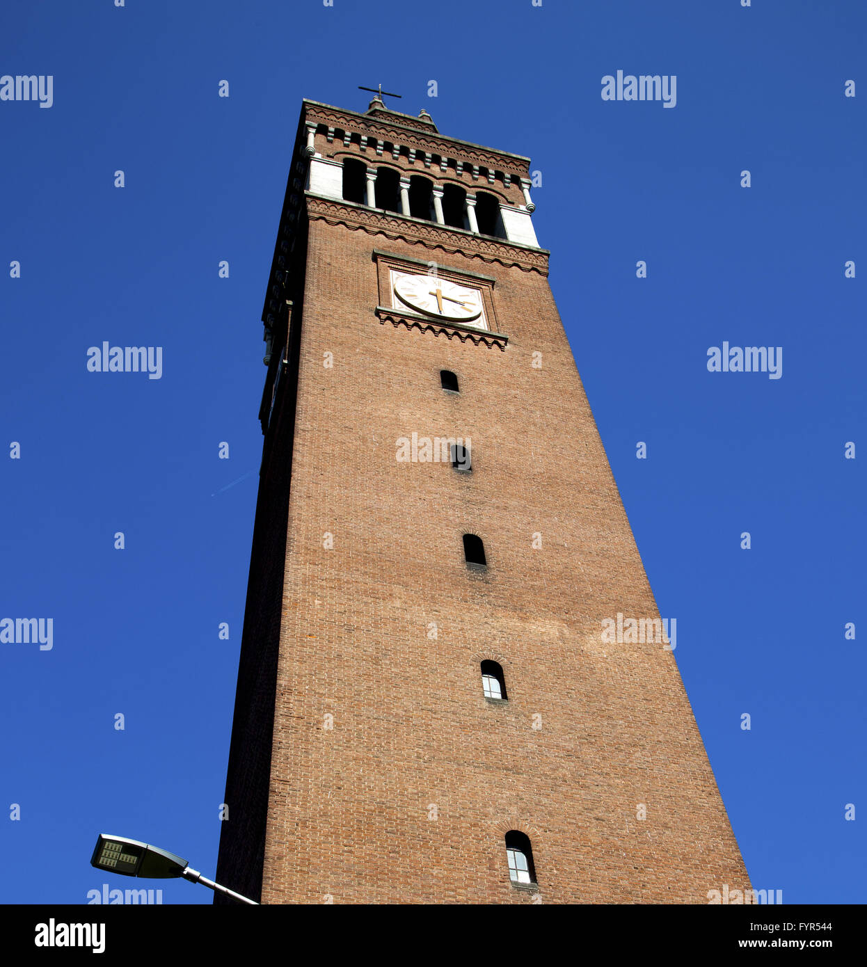 castellanza old abstract in italy the street lamp Stock Photo - Alamy