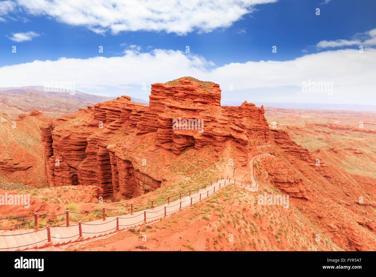 landscape of red sandstone Stock Photo - Alamy