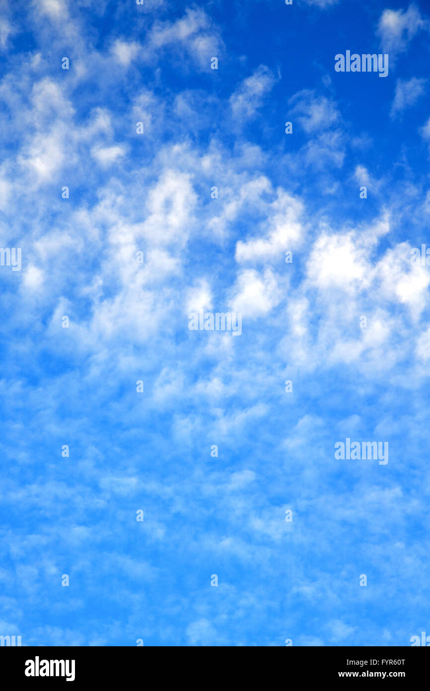 in the blue sky soft clouds and abstract background Stock Photo - Alamy