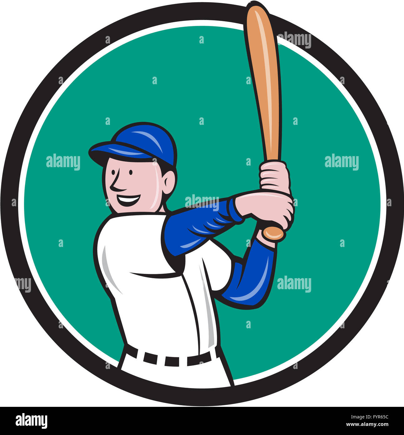Baseball batter side view hi-res stock photography and images - Alamy