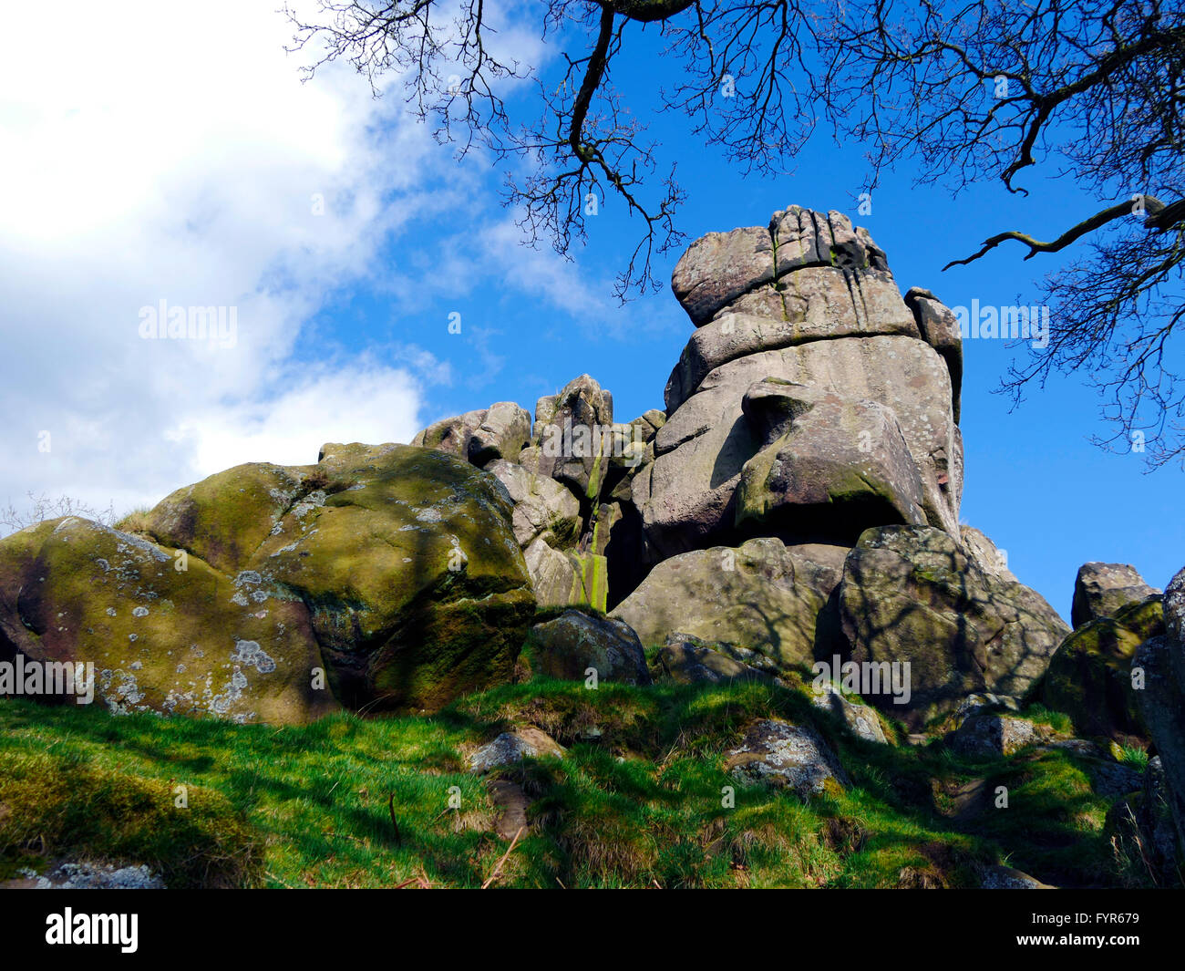 Robin Hood's Stride, Cratcliffe, Cliff Lane, Elton, Peak District ...