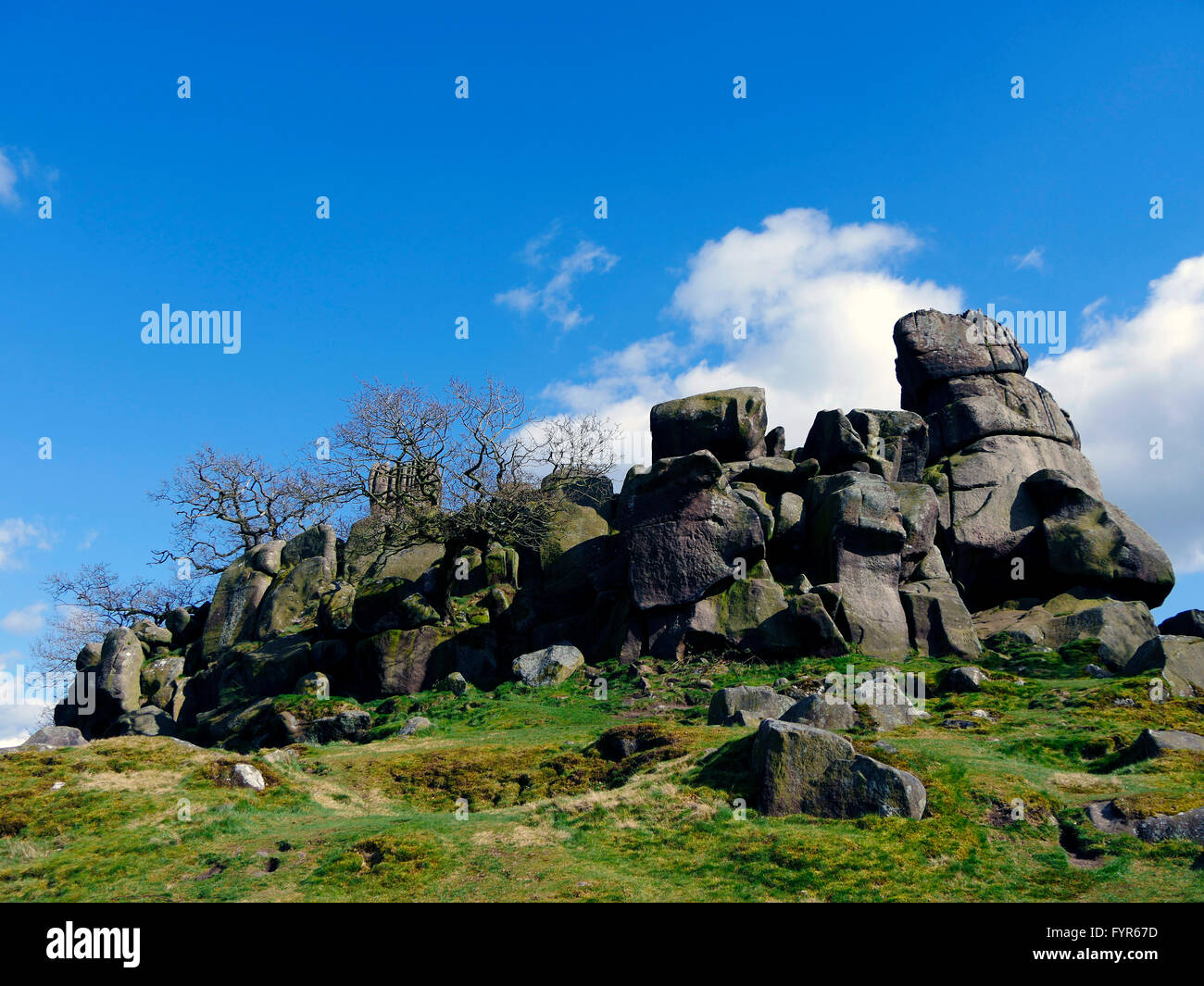 Robin Hood's Stride, Cratcliffe, Cliff Lane, Elton, Peak District ...