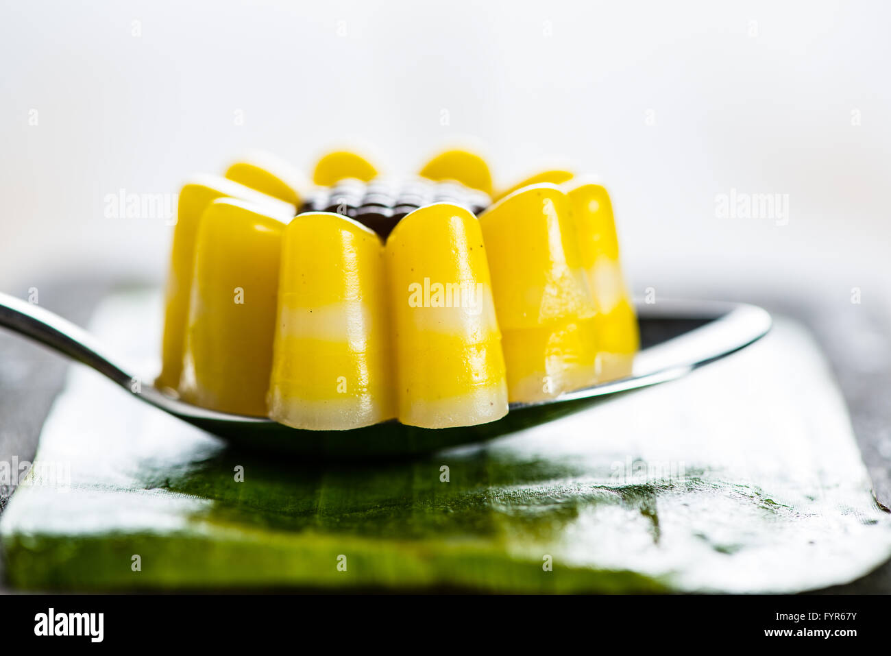 Thai jelly dessert Stock Photo - Alamy