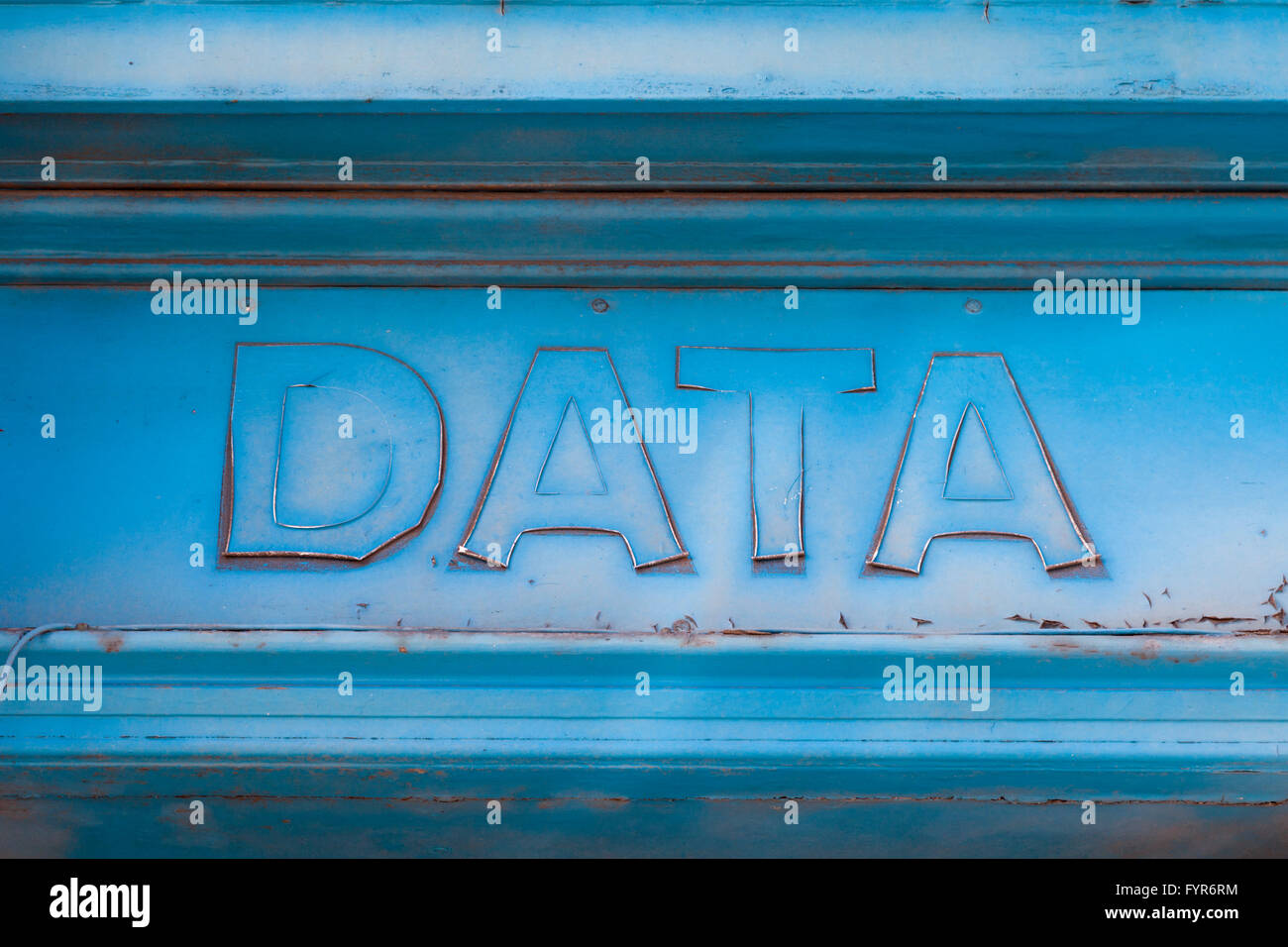 The word Data Stock Photo - Alamy