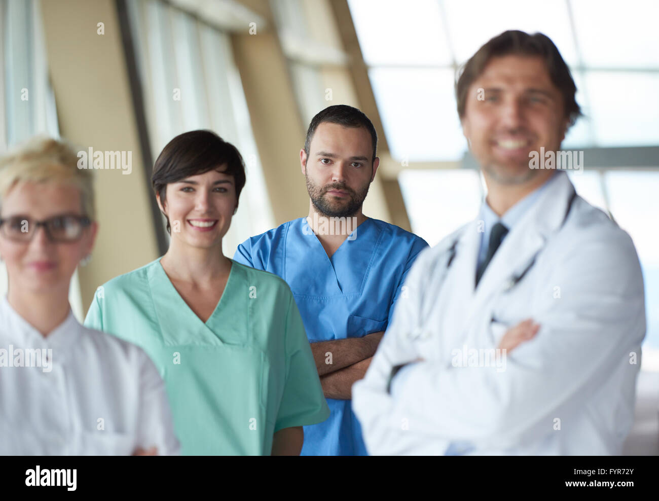group of medical staff at hospital Stock Photo - Alamy