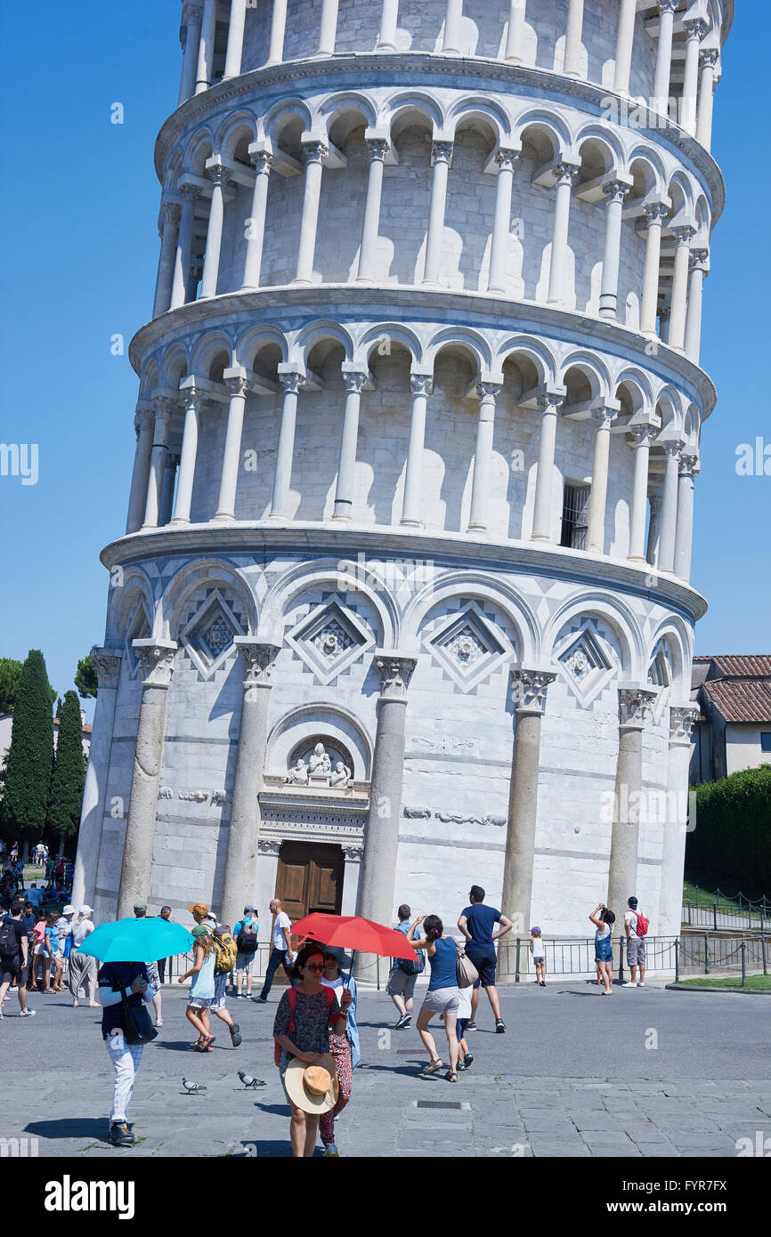 Leaning Tower of Pisa Tuscany Italy Europe Stock Photo - Alamy
