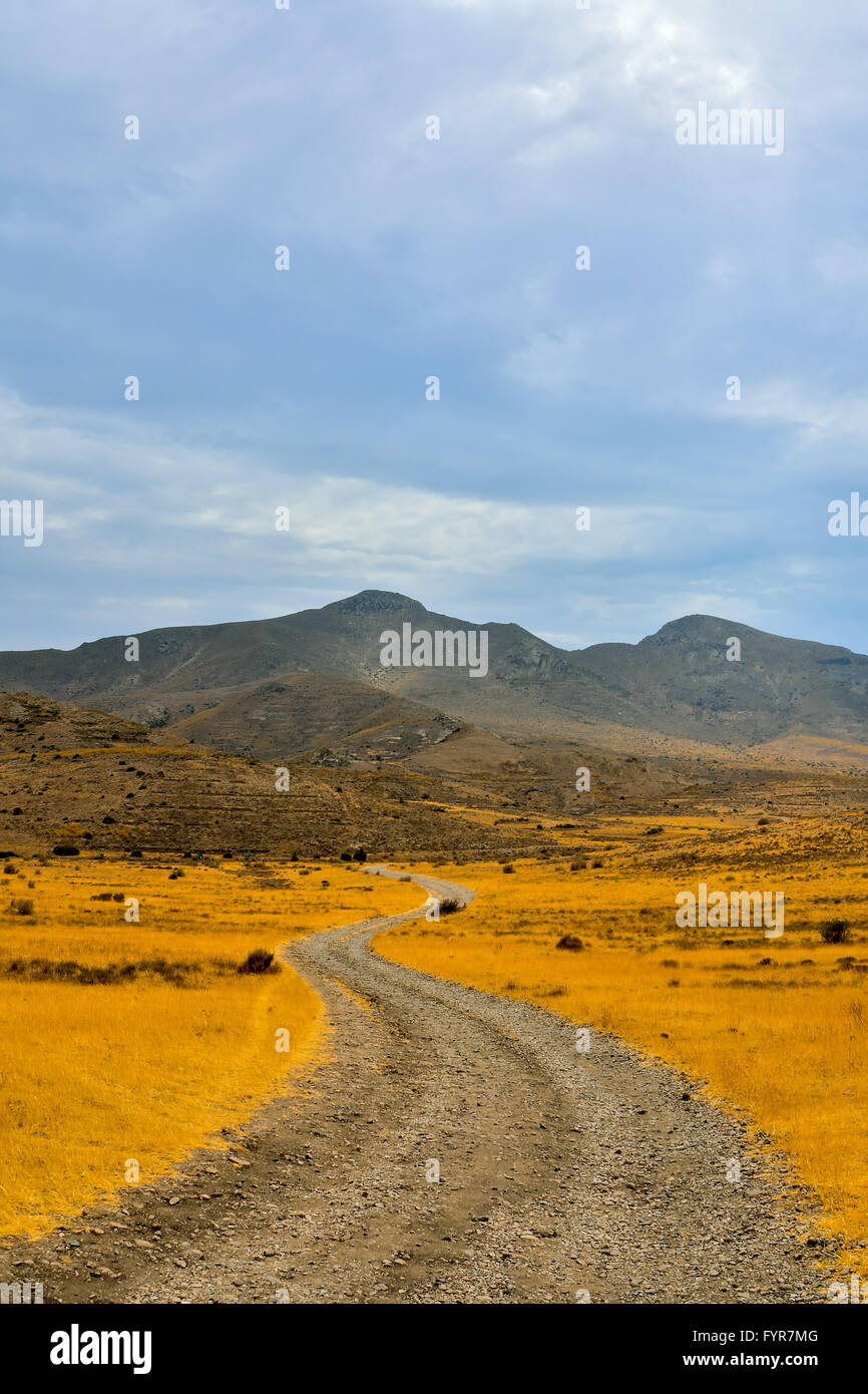 Countryside Desert Dirt Path Stock Photo - Alamy