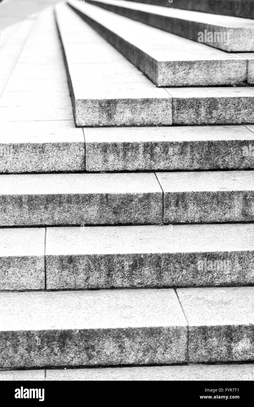 in london monument old steps and marble ancien line Stock Photo - Alamy