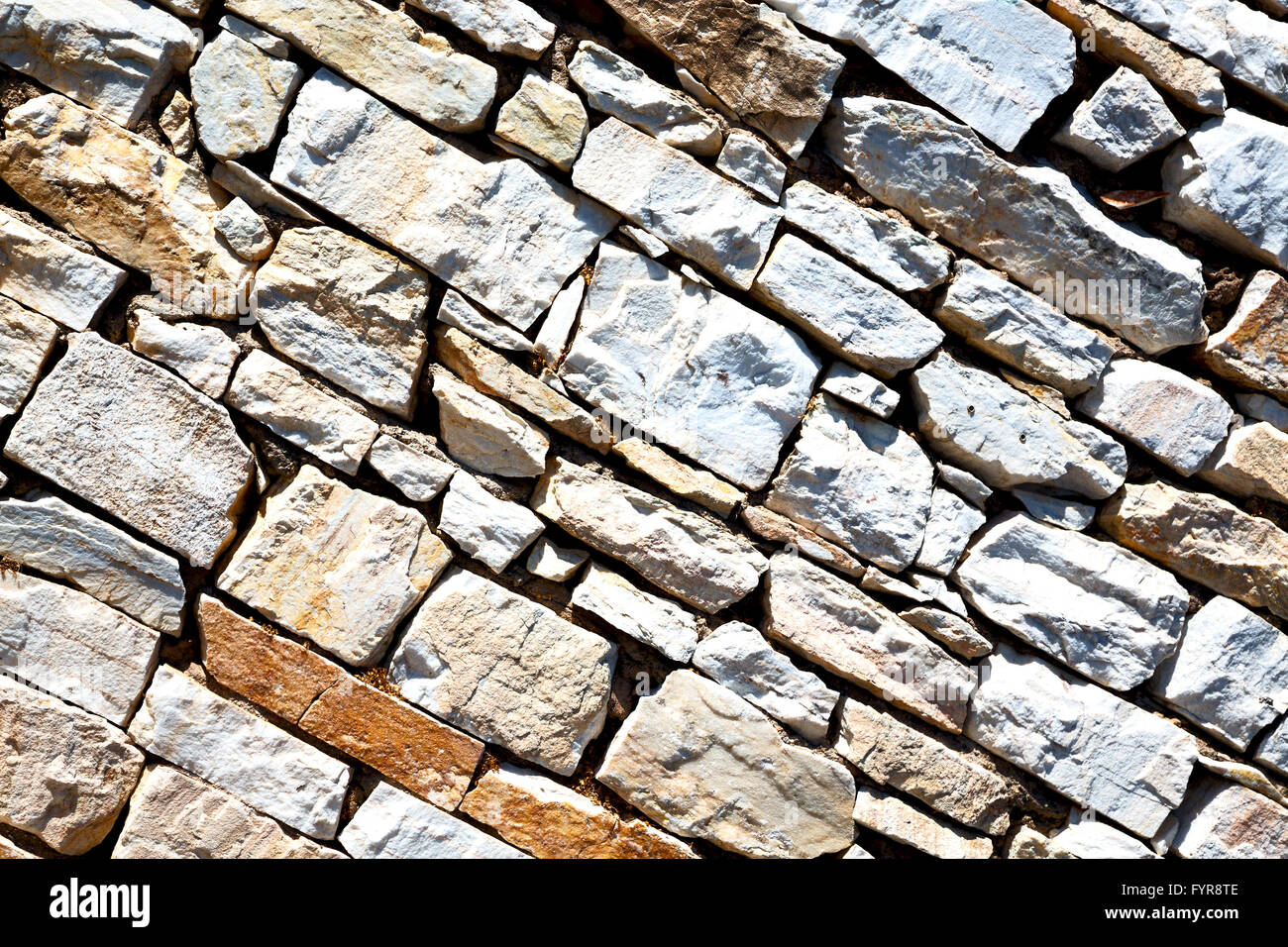 greece cracked brick and texture background Stock Photo - Alamy