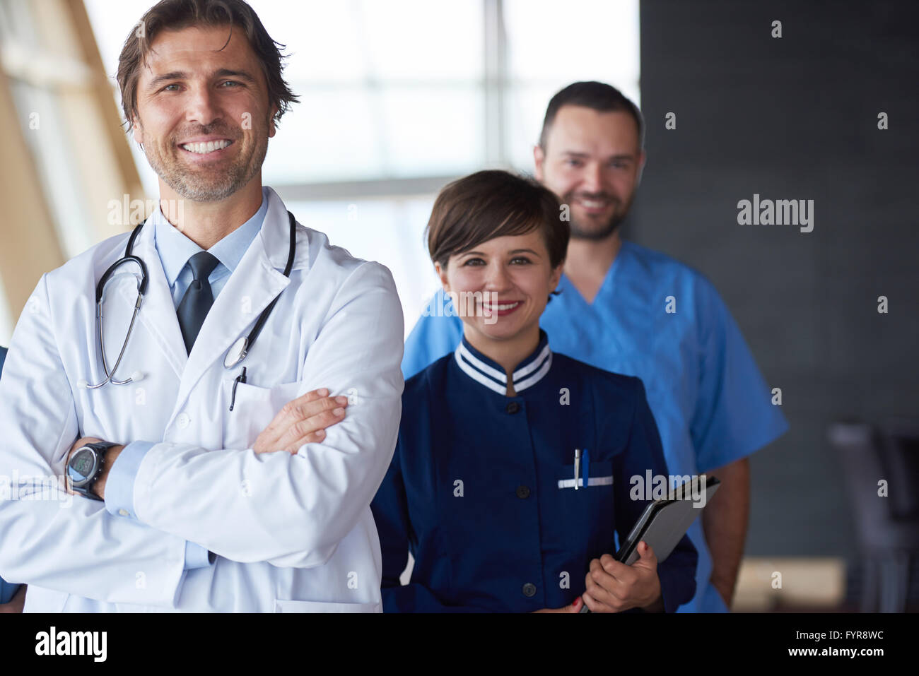 group of medical staff at hospital Stock Photo - Alamy