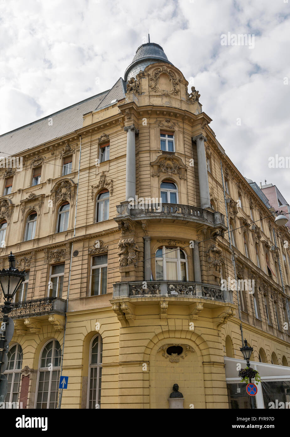 Old and beautiful architecture of Budapest, Hungary, Europe. Building ...