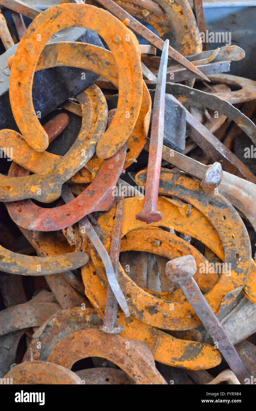 Metal Ready for Recycling Stock Photo - Alamy
