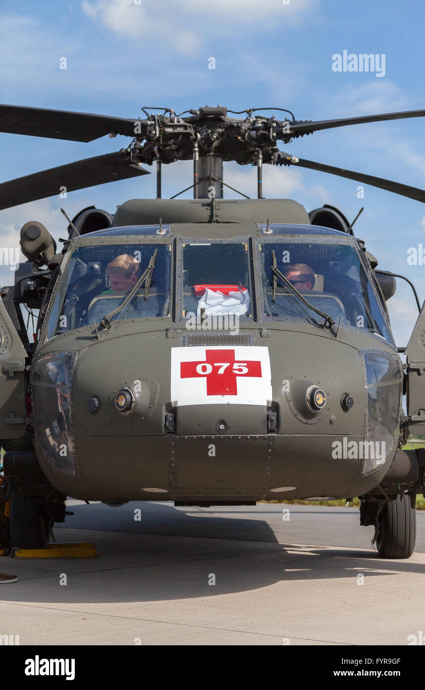 Rescue red cross helicopter High Resolution Stock Photography and ...