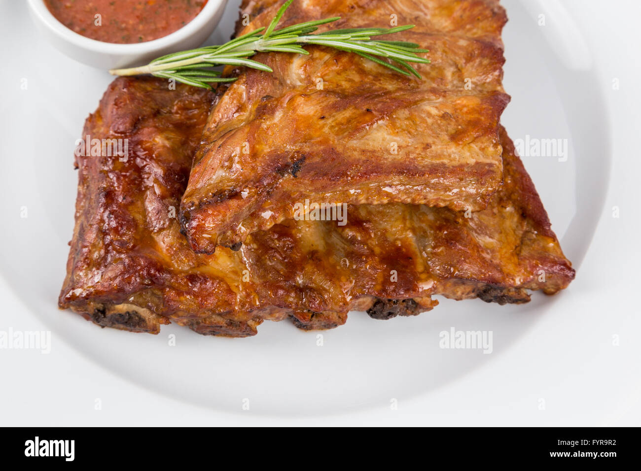 Smoked beef ribs hi-res stock photography and images - Alamy