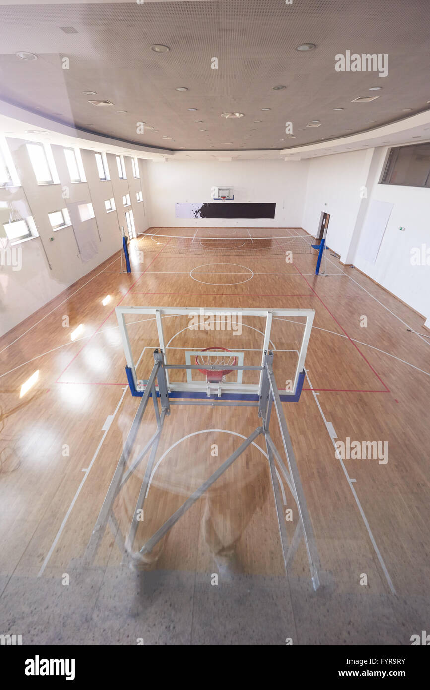 shool gym indoor Stock Photo - Alamy
