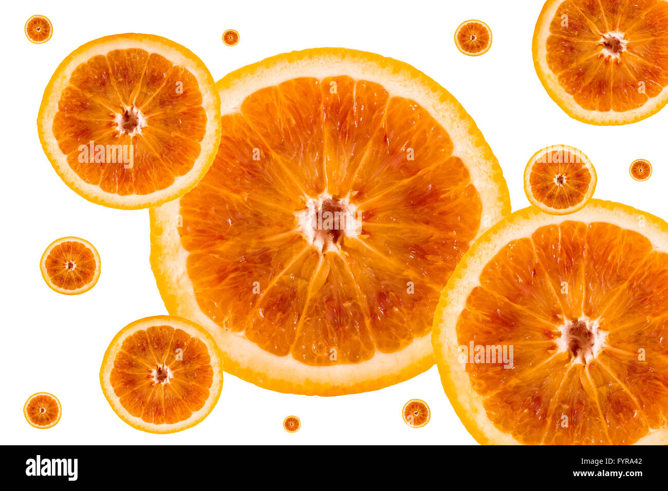 Half orange pattern Stock Photo - Alamy