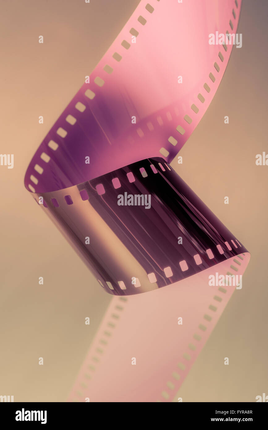 35mm film strip as used in film and photography industries Stock Photo ...