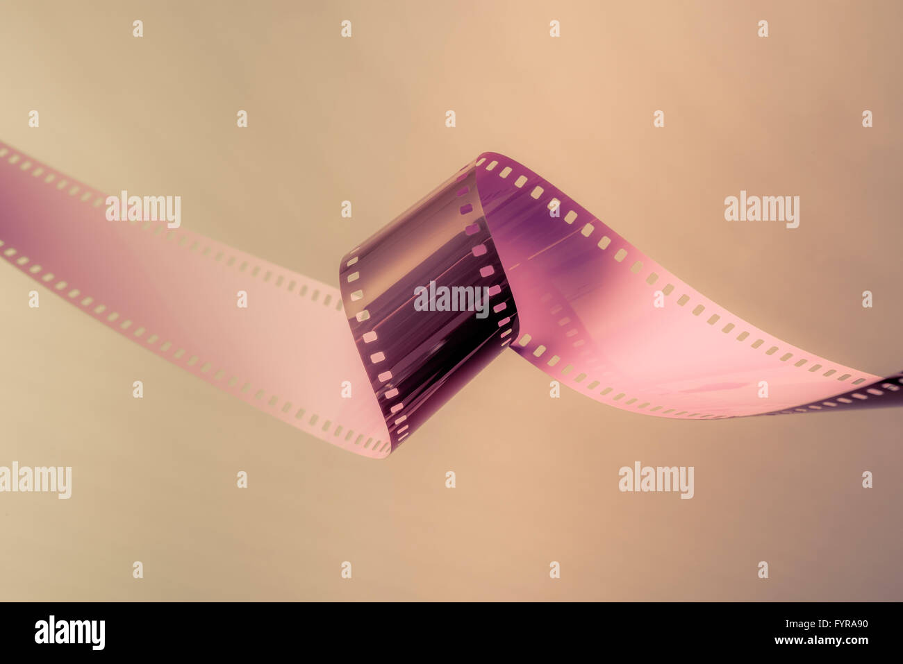 35mm film strip as used in film and photography industries Stock Photo ...