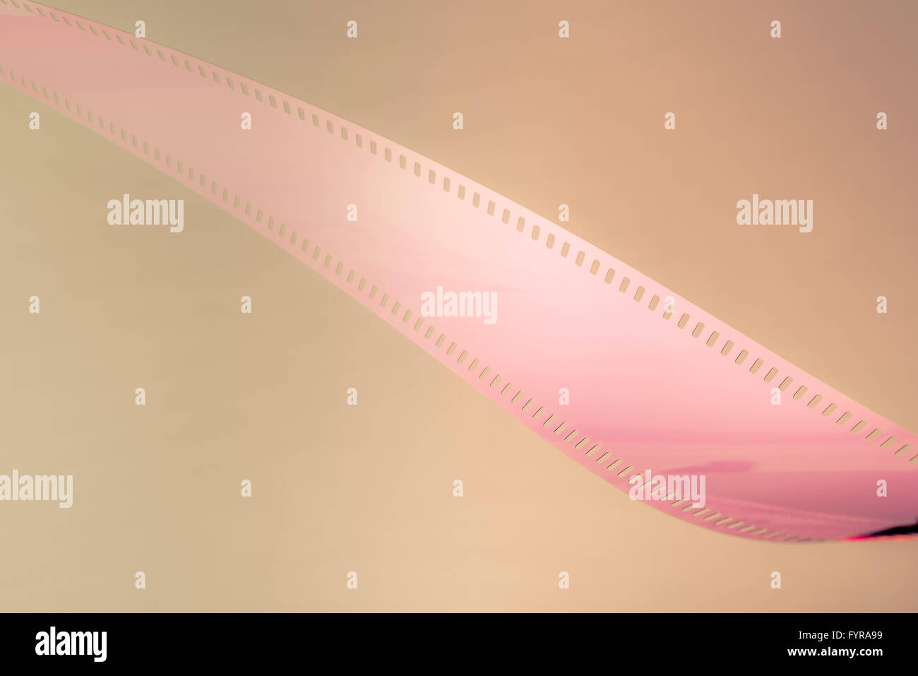 35mm film strip as used in film and photography industries Stock Photo ...
