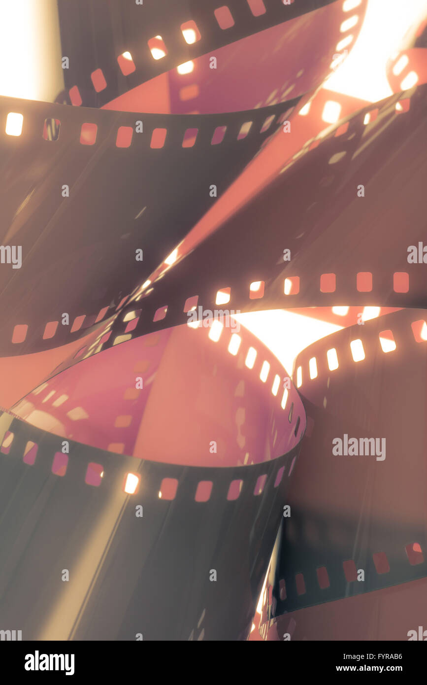 35mm film strip as used in film and photography industries Stock Photo ...