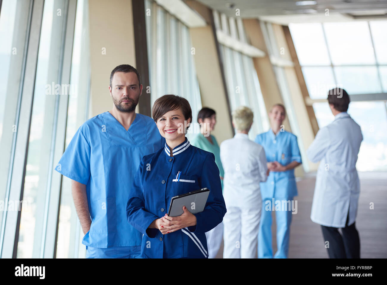 group of medical staff at hospital Stock Photo - Alamy