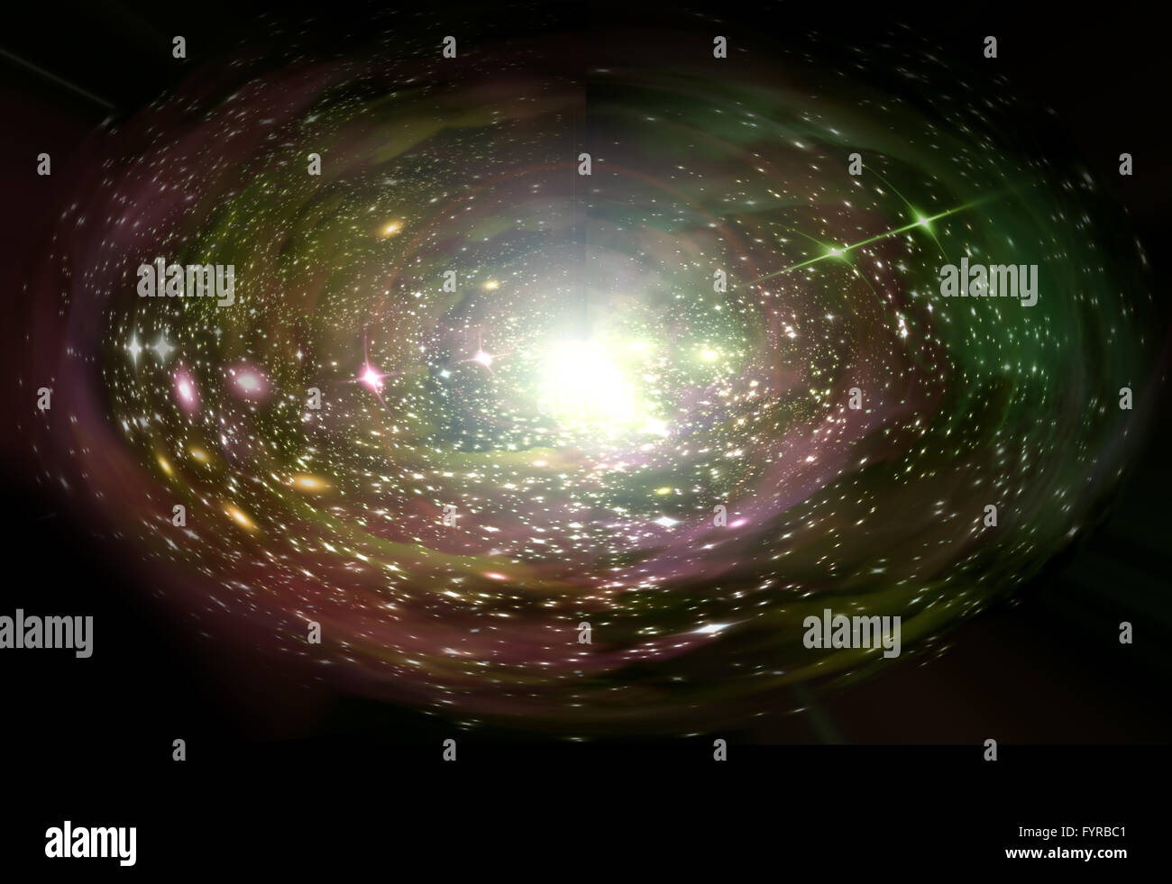 Giant universe starscape backdrop with colorful space clouds Stock ...