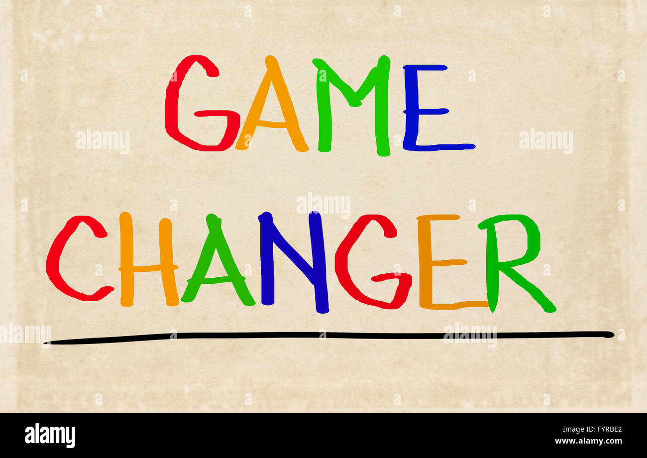 Game Changer Concept Stock Photo - Alamy