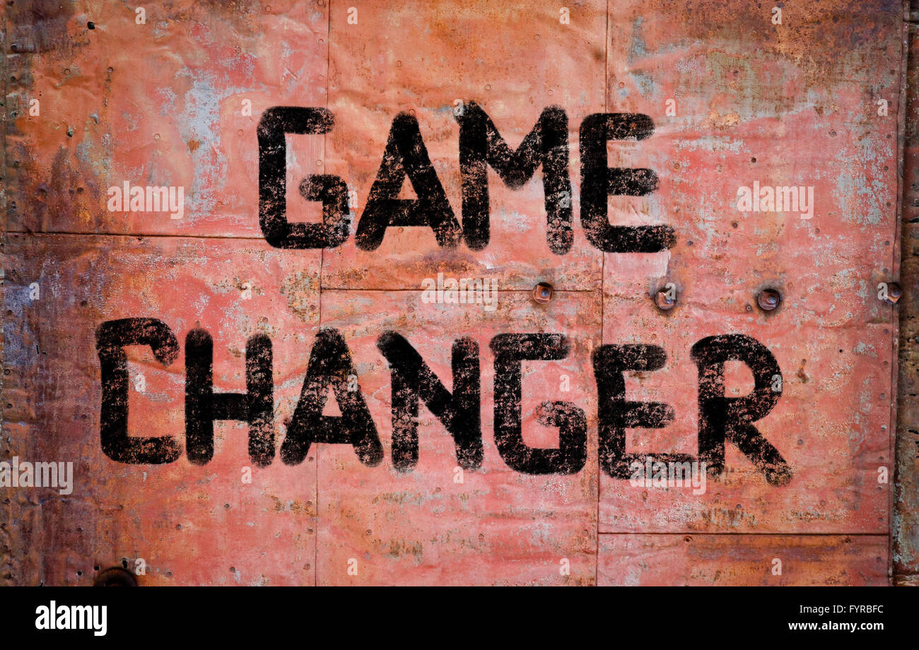 Game Changer Concept Stock Photo - Alamy