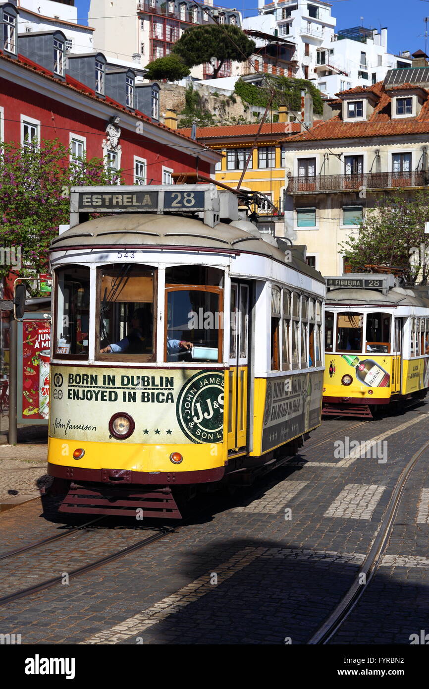 Famous tram hi-res stock photography and images - Alamy