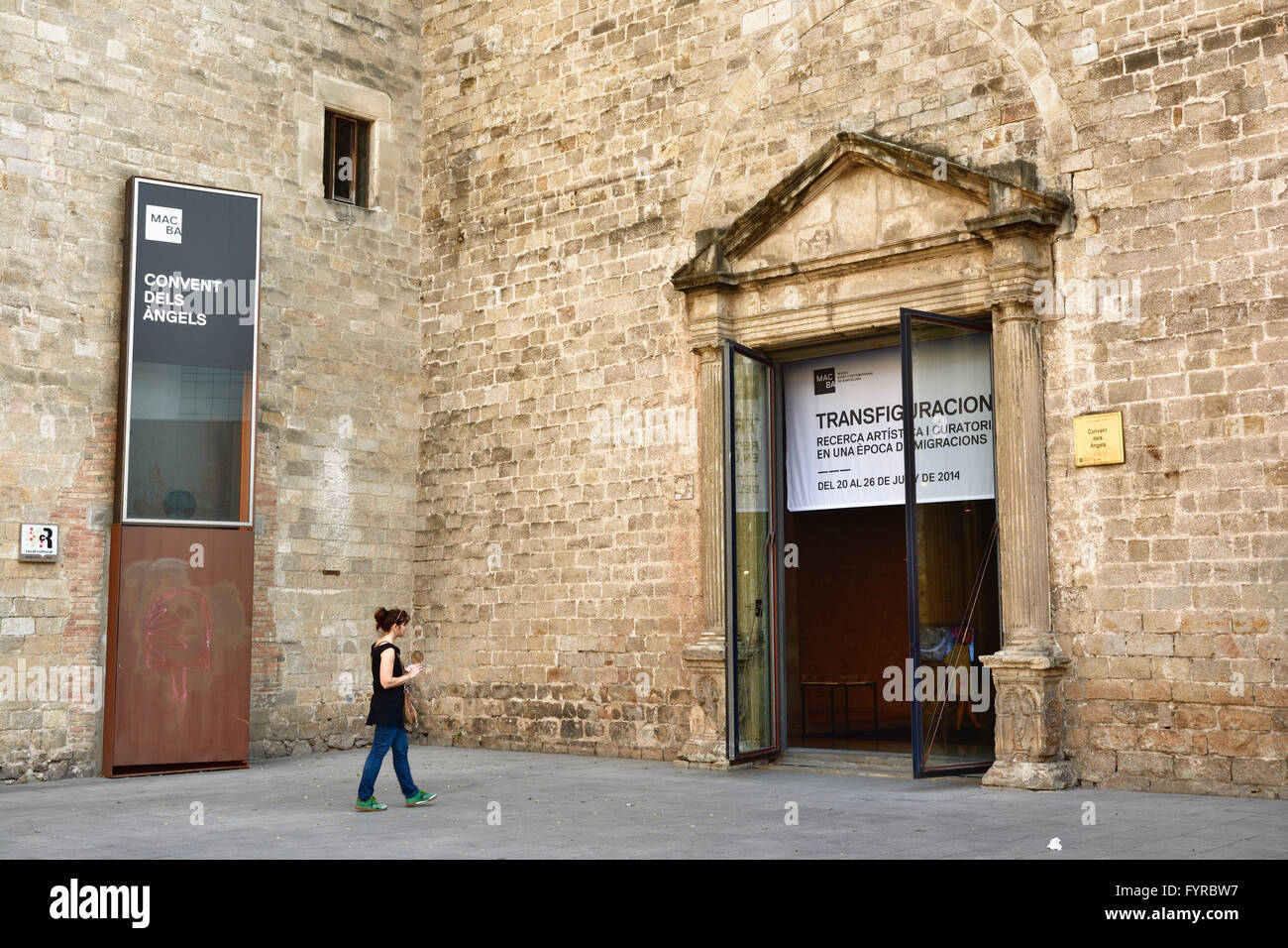 The Convent of the Angels forms part of the Museum of Contemporary Art ...