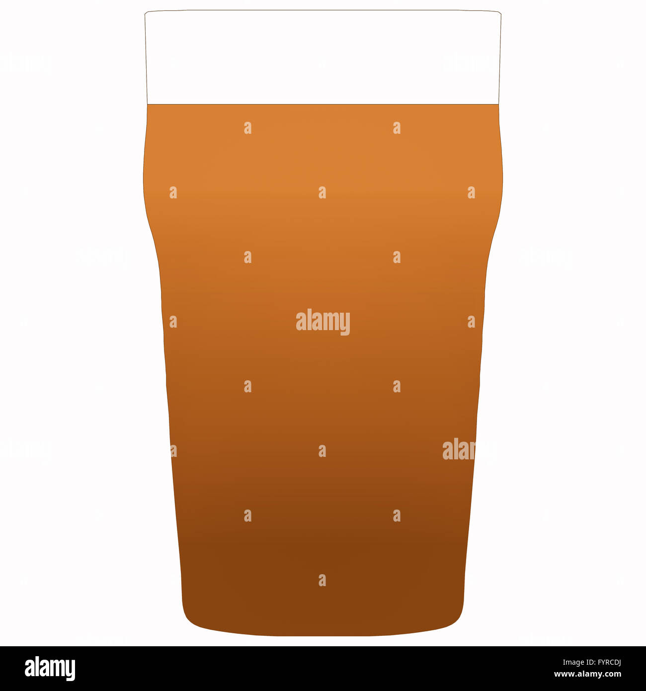 A pint of stout Stock Photo - Alamy