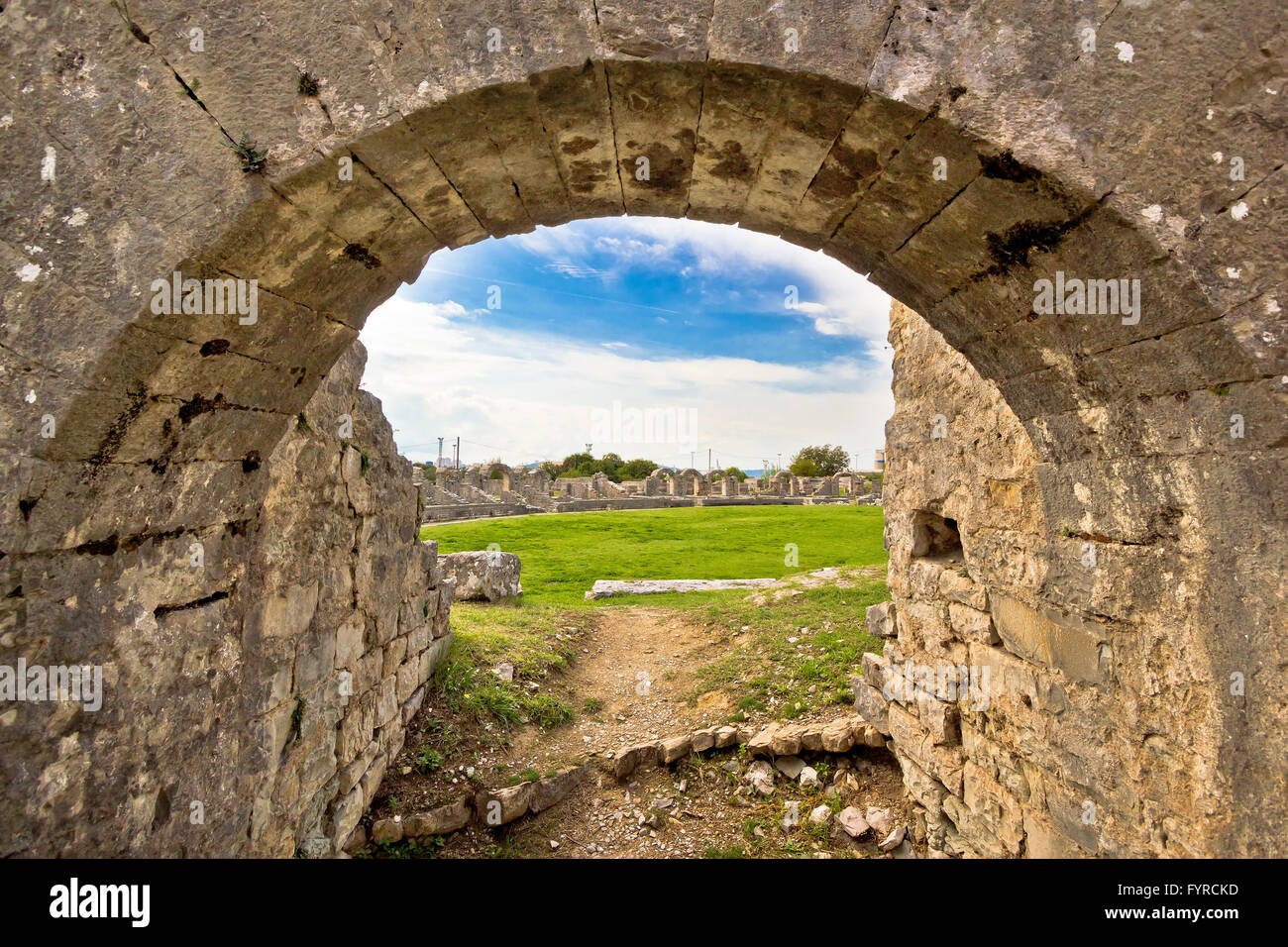 Salona roman ruins salona solin hi-res stock photography and images - Alamy