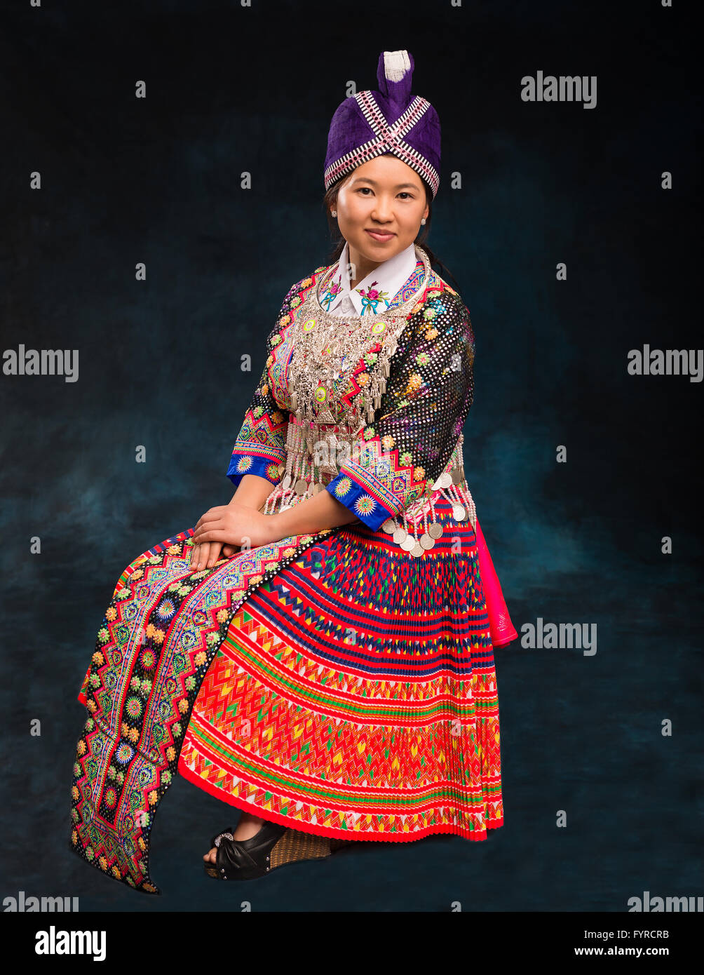 Green Hmong Clothes