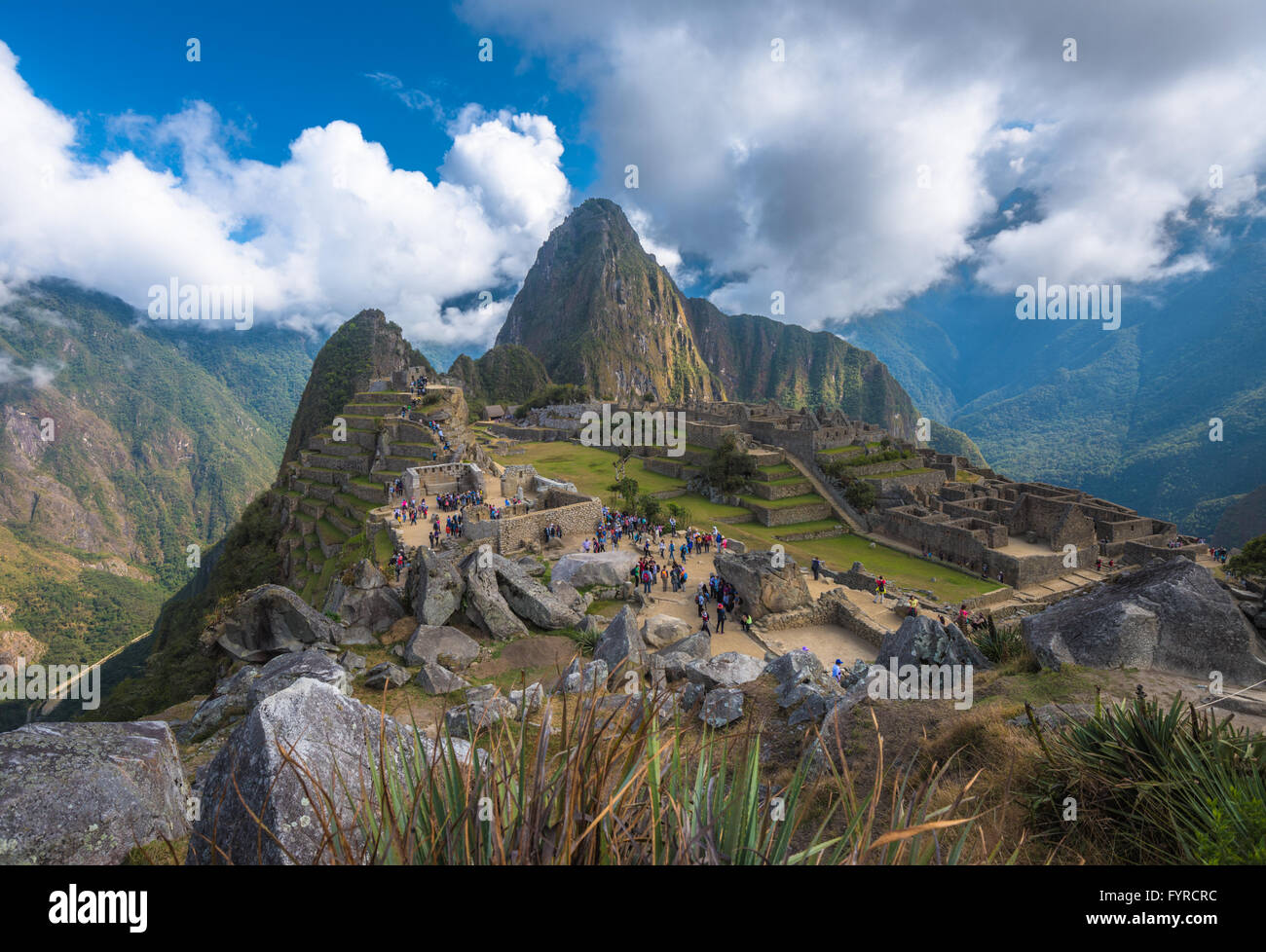 Machu Picchu, UNESCO World Heritage Site. One of the New Seven Wonders ...