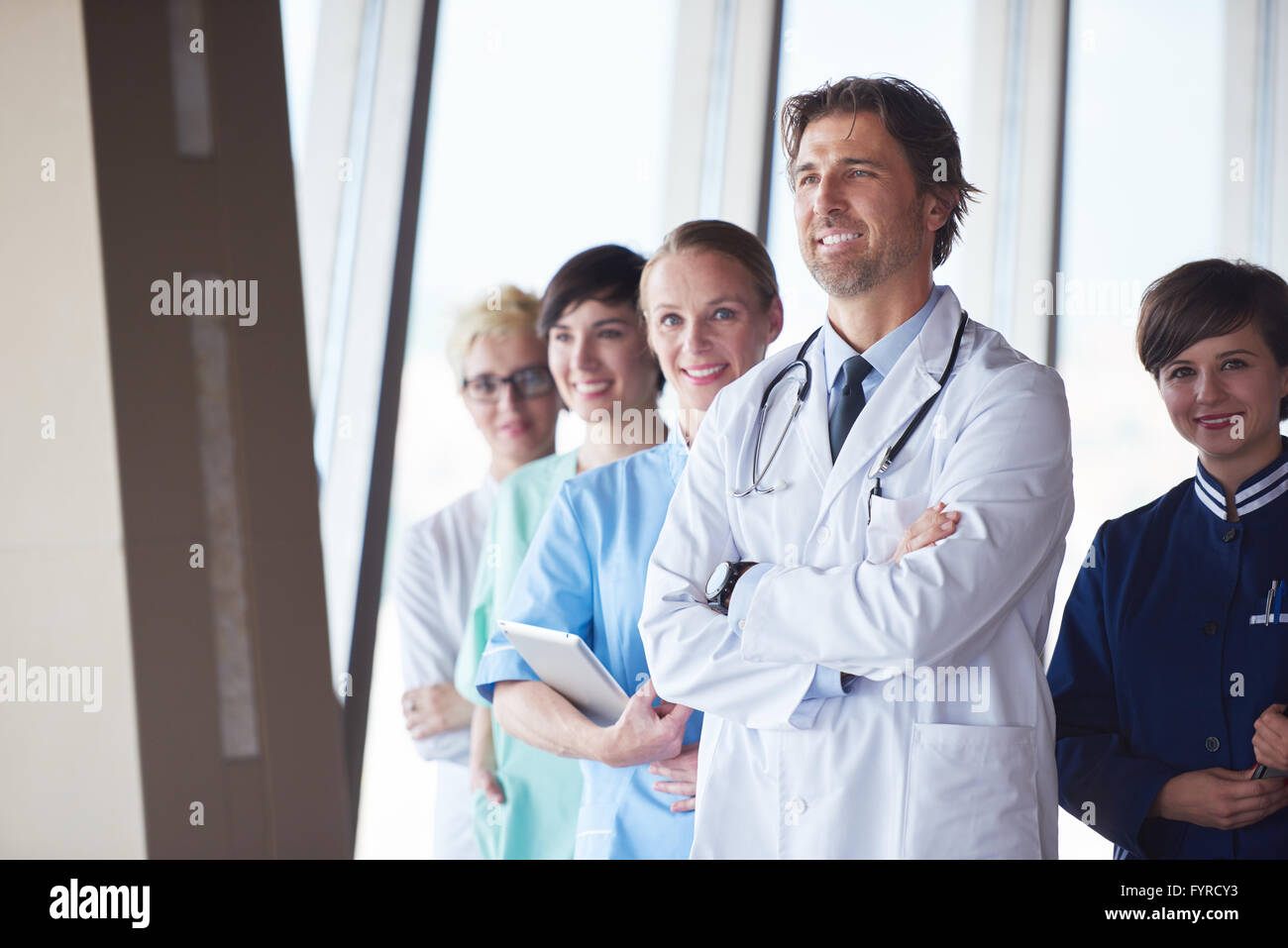 group of medical staff at hospital Stock Photo - Alamy