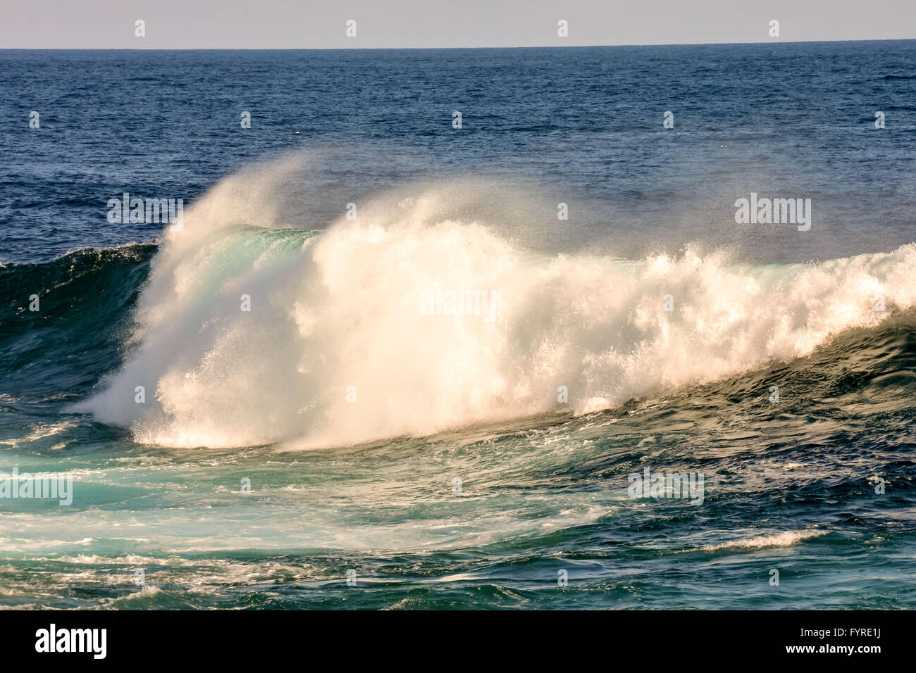 BIg Wave in the Ocean Stock Photo - Alamy