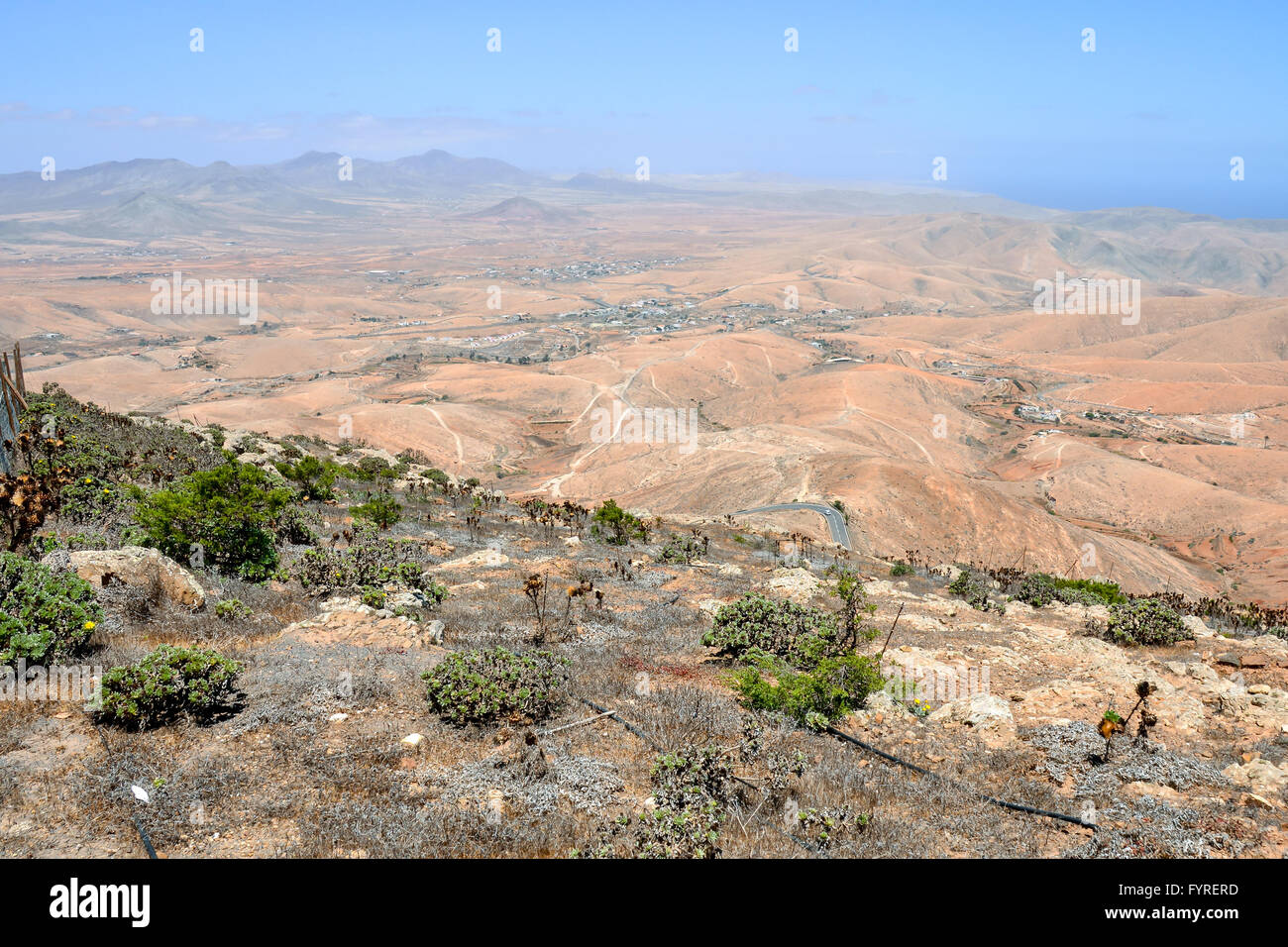 Dry Desert Landscape Stock Photo - Alamy