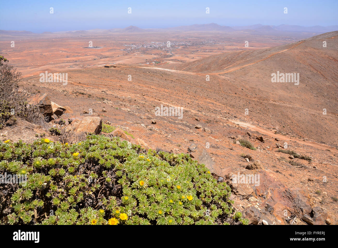Dry Desert Landscape Stock Photo - Alamy