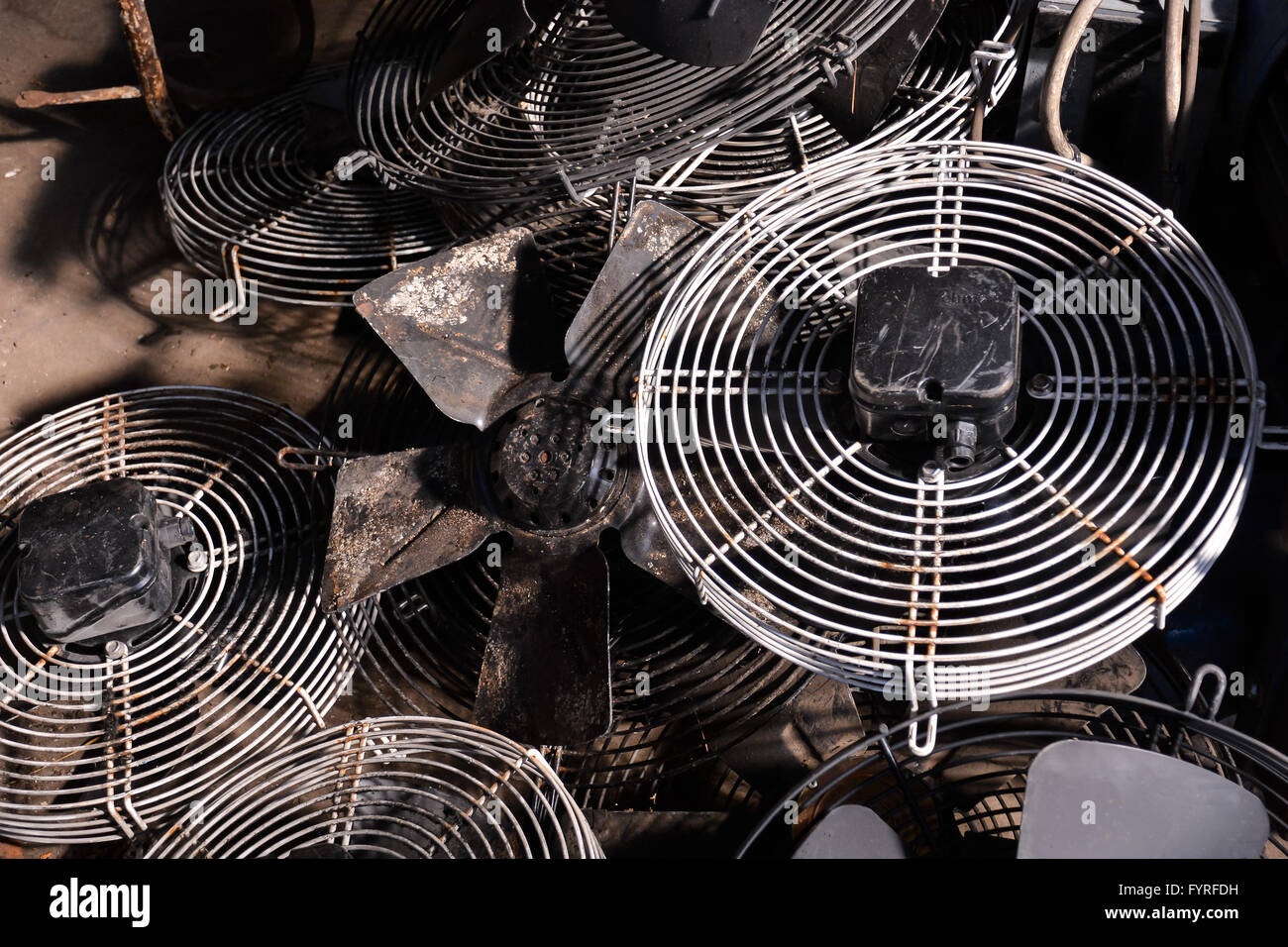 Metal Ready for Recycling Stock Photo - Alamy