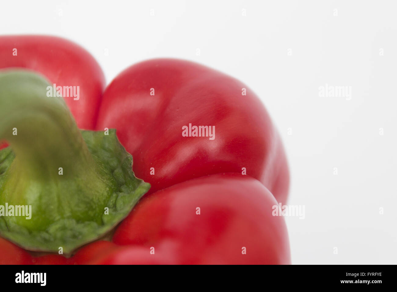red bell pepper / capsicum / sweet pepper Stock Photo - Alamy