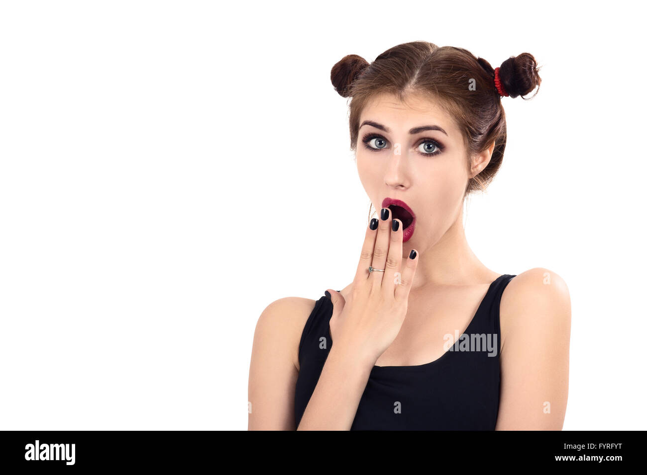 Teenagers yawning hi-res stock photography and images - Alamy