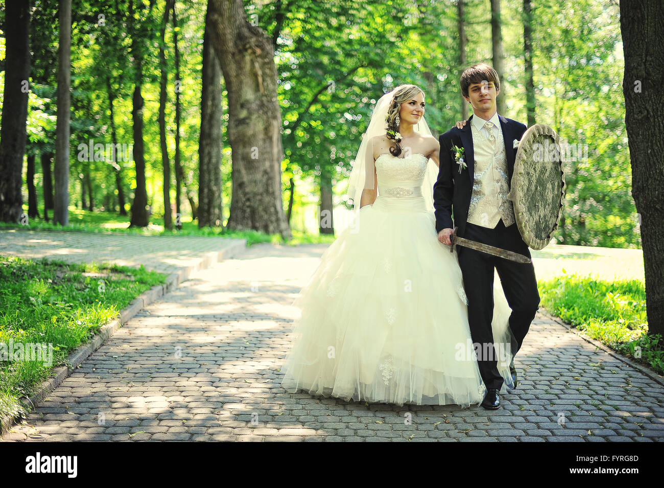 Warrior bride hi-res stock photography and images - Alamy