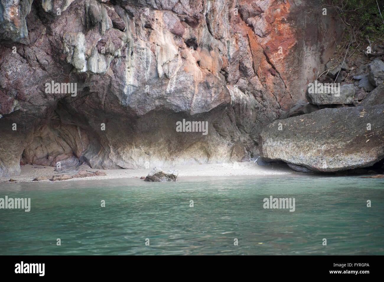 Rocks of the Andaman Sea Stock Photo - Alamy
