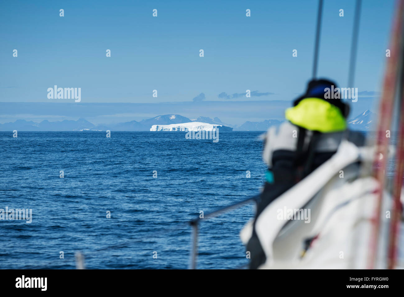 Large iceberg off coast greenland hi-res stock photography and images ...