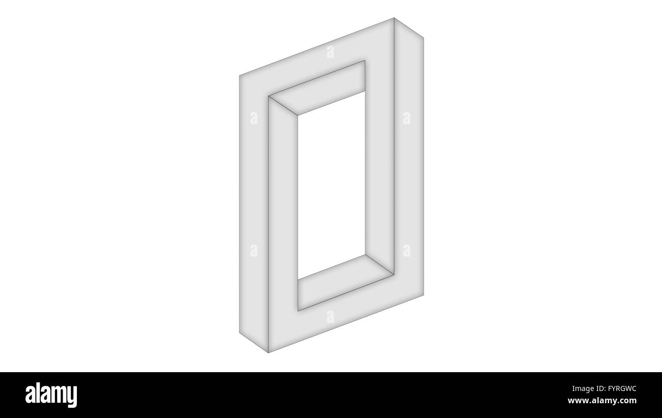 Optical illusion sign Black and White Stock Photos & Images - Alamy