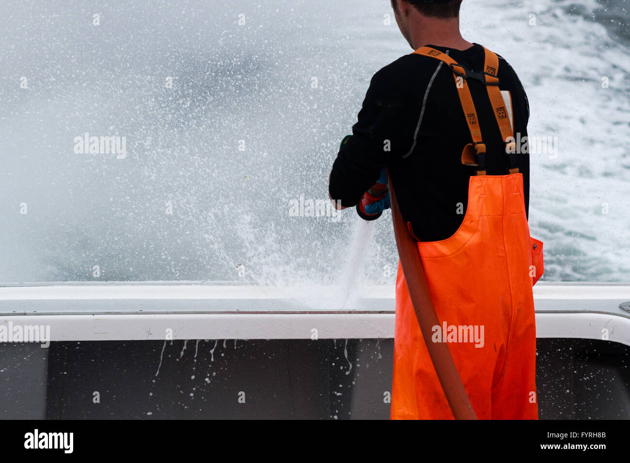 Lobster Fisherman in Atlantic Canada. Englishtown Stock Photo - Alamy