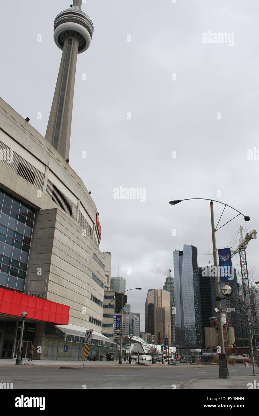 Cn tower toronto skywalk hi-res stock photography and images - Alamy