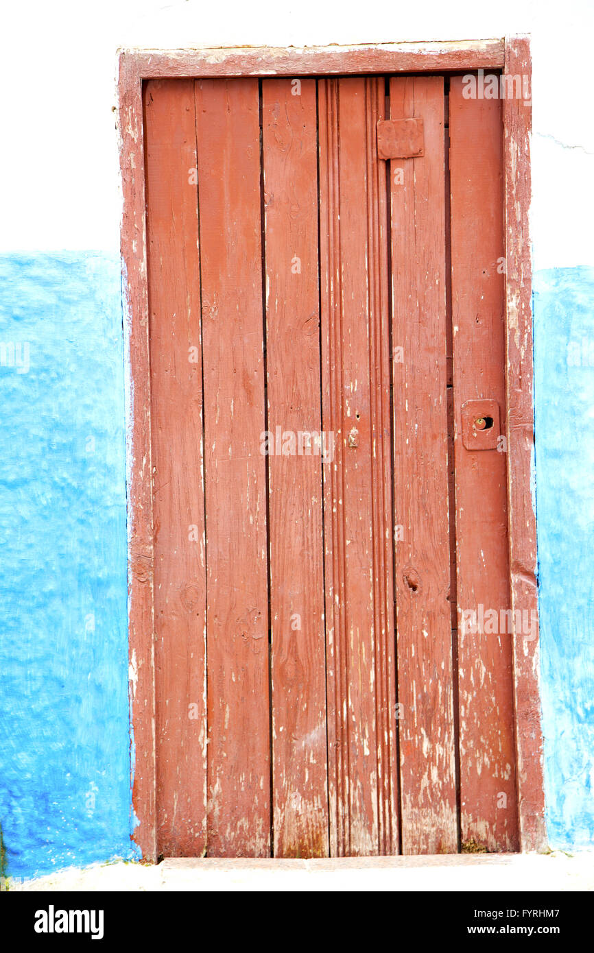 historical blue in antique building Stock Photo - Alamy