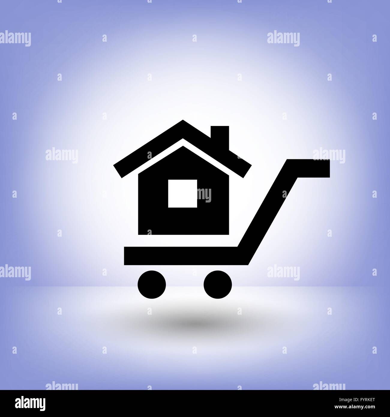 Pictograph of home. Vector concept illustration for design. Eps 10 ...