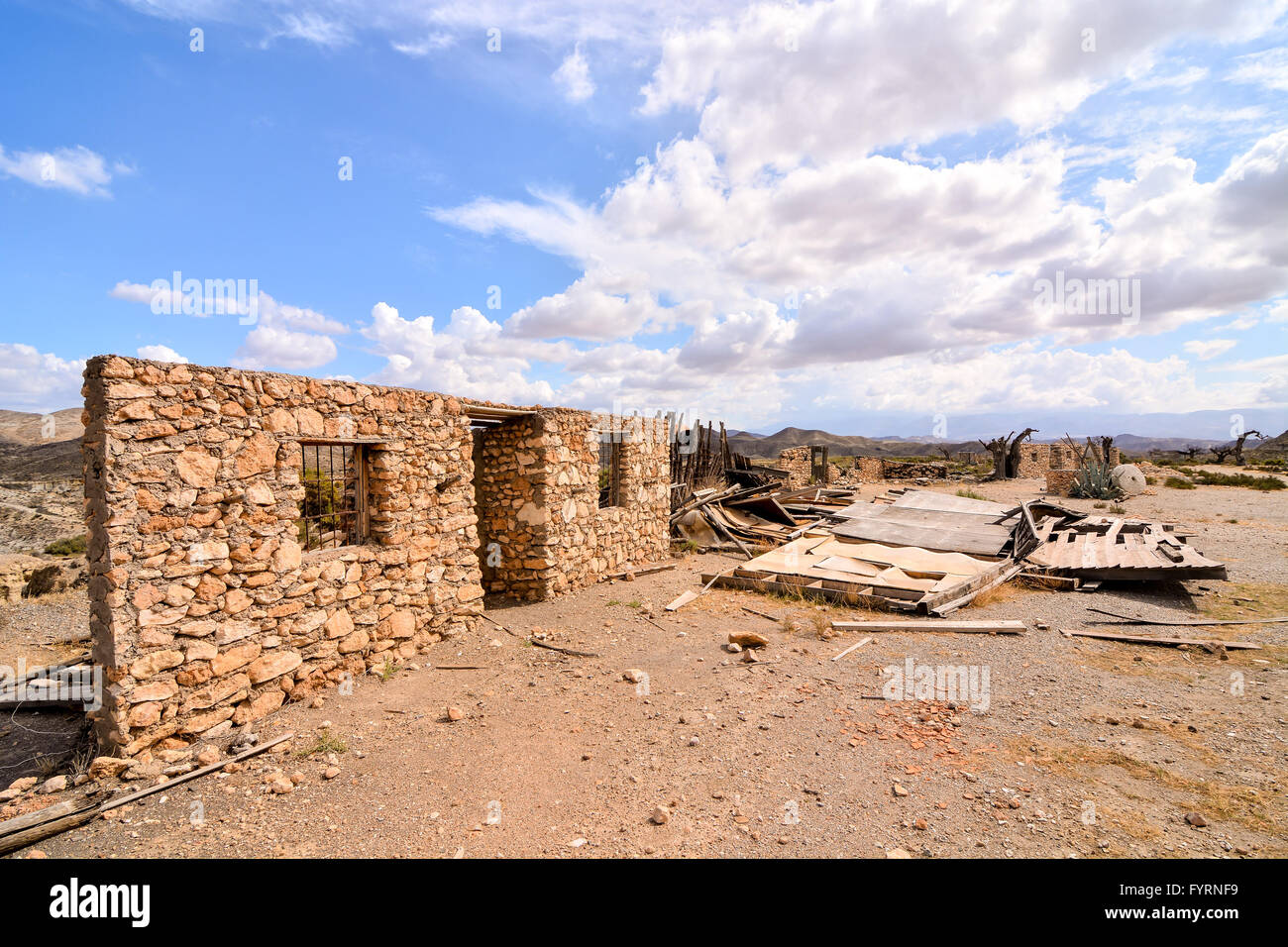 Desert Tabernas in Almeria Province Spain Stock Photo - Alamy